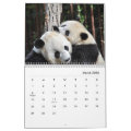 Pandas Wall Calendar | Zazzle