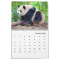 Pandas Wall Calendar | Zazzle