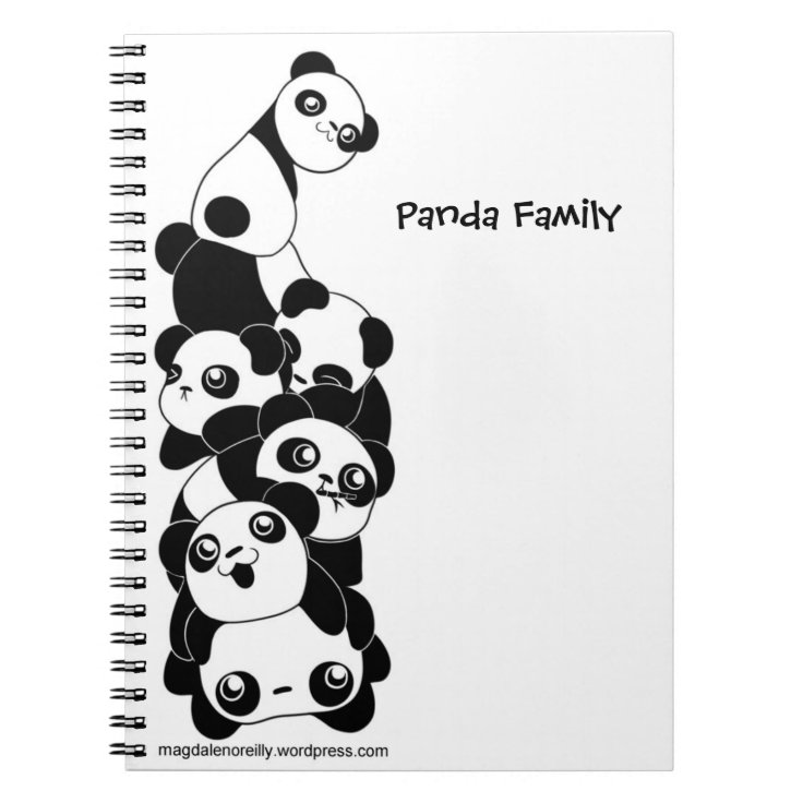 Pandastic Panda Notebook | Zazzle