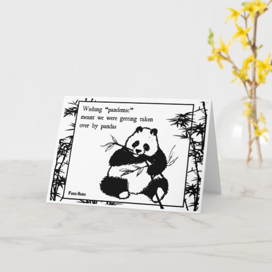 Pandemic Greeting Card | Zazzle.com
