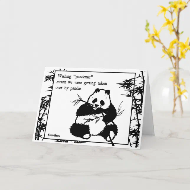 Pandemic Greeting Card | Zazzle