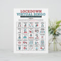 Pandemic Quarantine Bingo Lockdown Activities | Zazzle