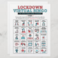 Pandemic Quarantine Bingo Lockdown Activities | Zazzle