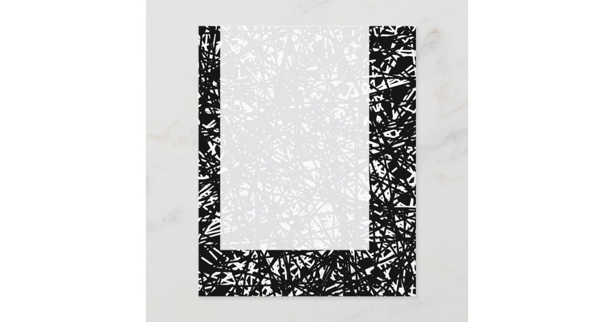 Panel 062 - Abstract Lines Flyer | Zazzle