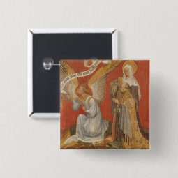 Panel from a diptych depicting the Angel Pinback Button | Zazzle