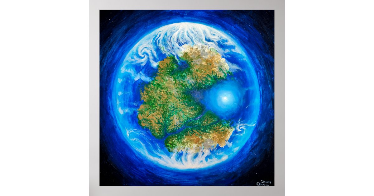 Pangaea and the Tethys ocean Poster | Zazzle