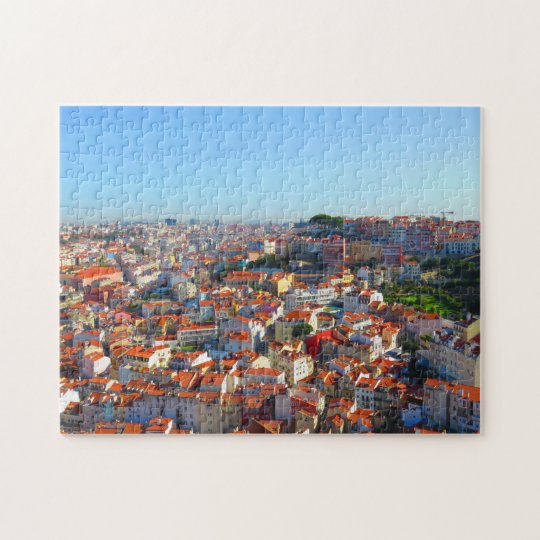 Panorama of Lisbon, Portugal Jigsaw Puzzle | Zazzle.com