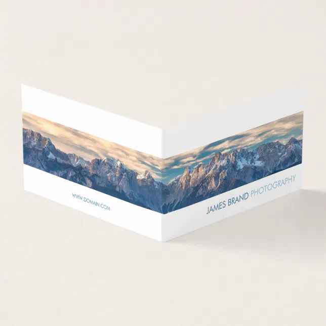 Panorama Photographer Business Card | Zazzle