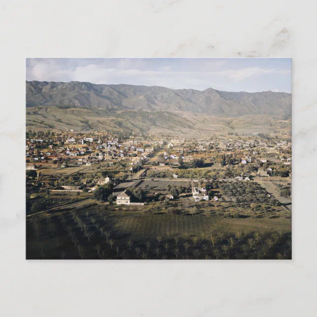 Panorama View of Santa Barbara, California Vintage Postcard | Zazzle