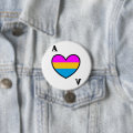 Panromantic Asexual Ace Button | Zazzle