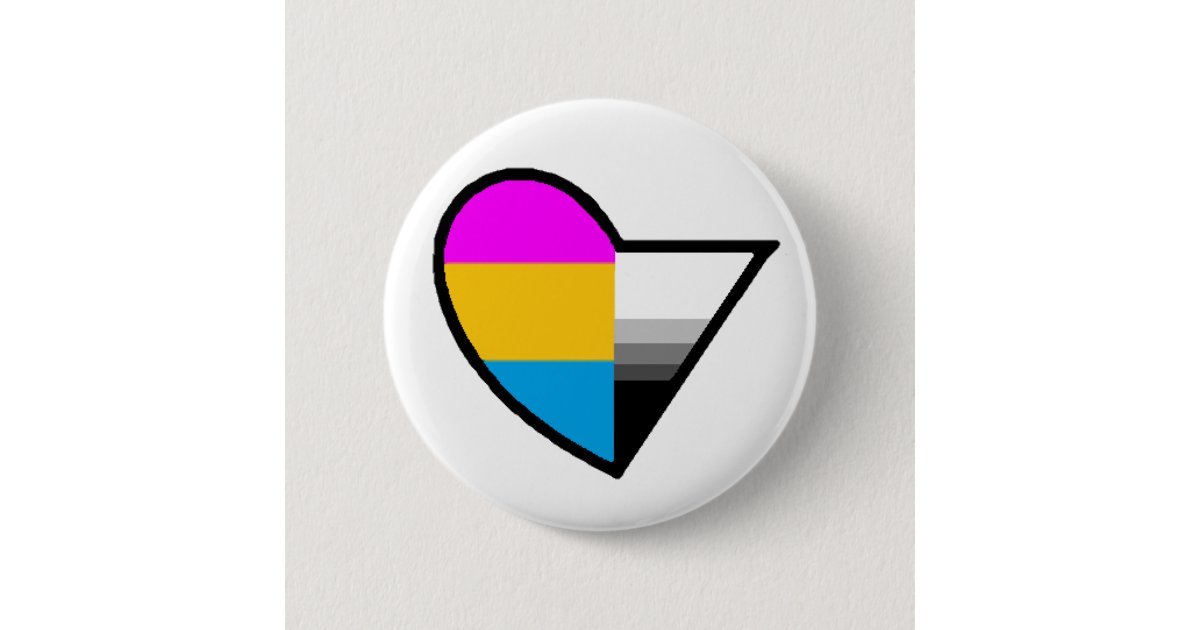 Panromantic Demisexual Button | Zazzle