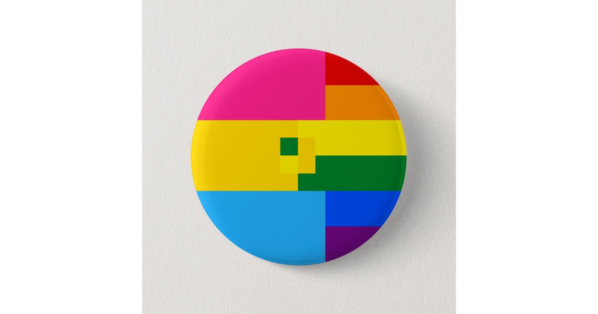 Panromantic Homosexual Pin | Zazzle