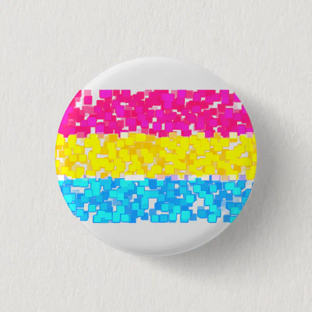 Pansexual Pride Flag Button | Zazzle