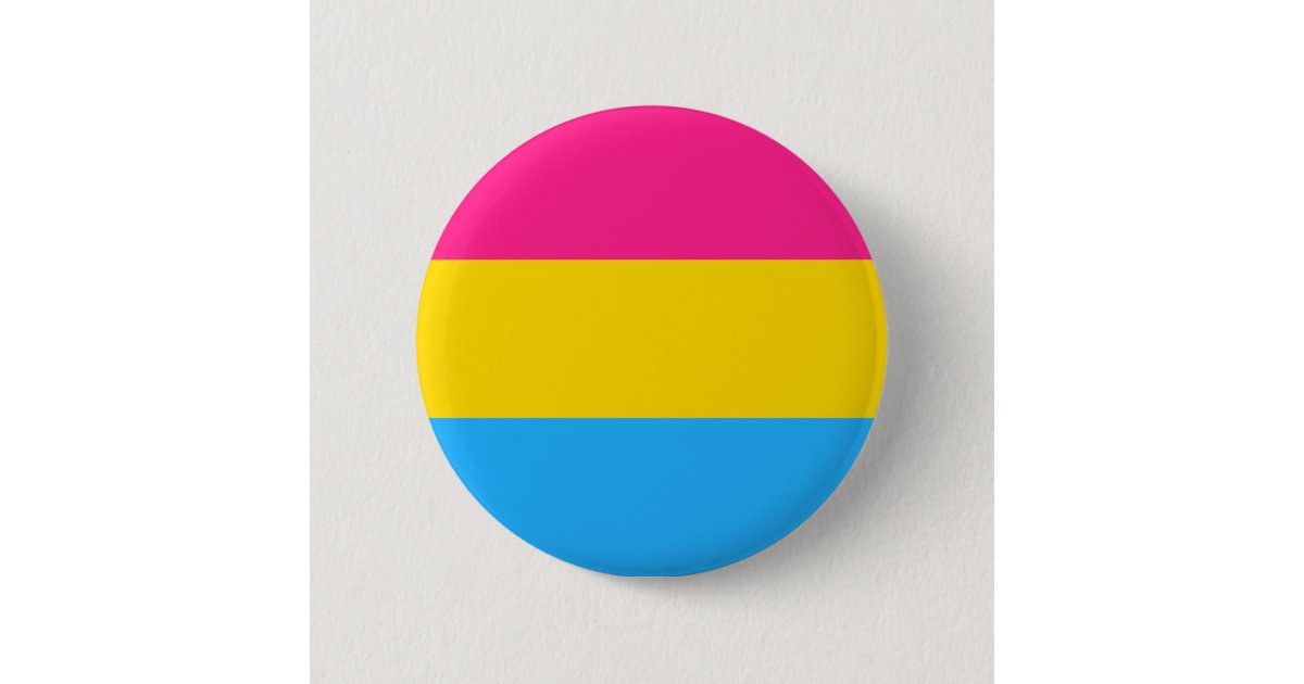 Pansexual Pride Flag Button | Zazzle