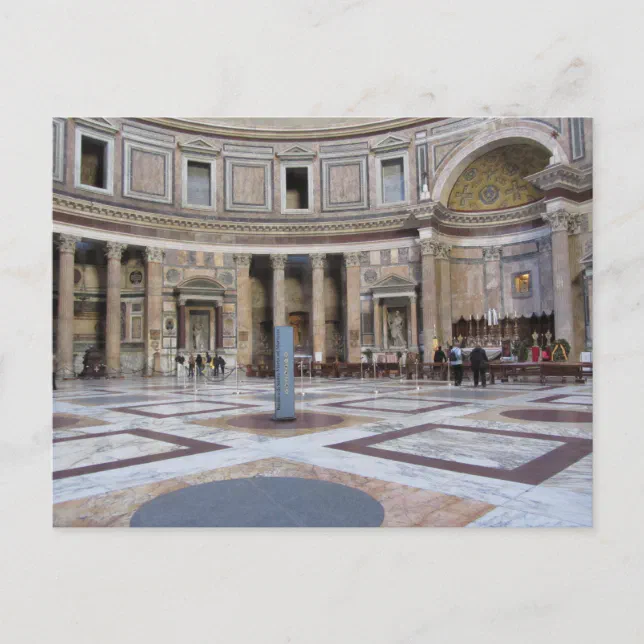 Pantheon, Rome, Italy Postcard | Zazzle
