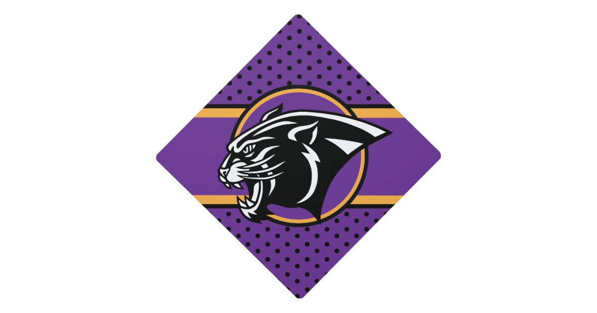 Panther Graduation Cap Topper | Zazzle