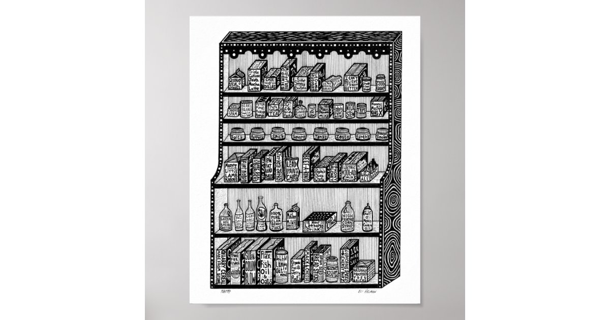 Pantry Poster | Zazzle