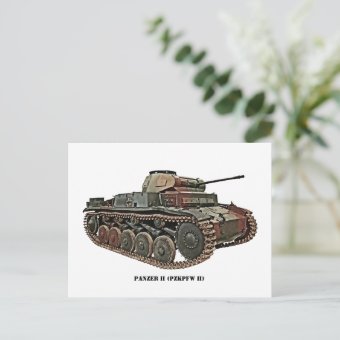 Panzer II Postcard | Zazzle