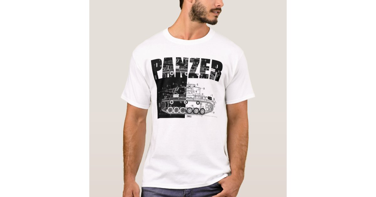 panzer T-Shirt | Zazzle