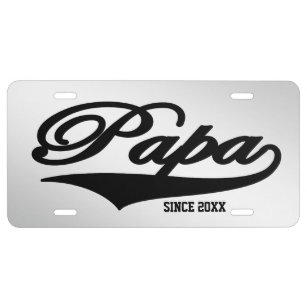 Daddy License Plates | Zazzle