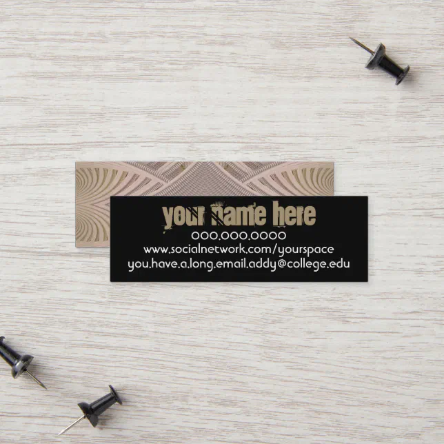 Paparazzi Personal Contact Cards | Zazzle