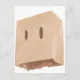 paper bag face mask postcard | Zazzle