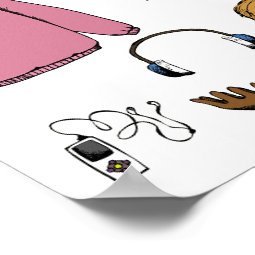 Paper Doll Poster | Zazzle