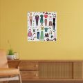 Paper Doll Poster | Zazzle