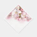 Paper Napkins-Cherry Blossoms Paper Napkins | Zazzle