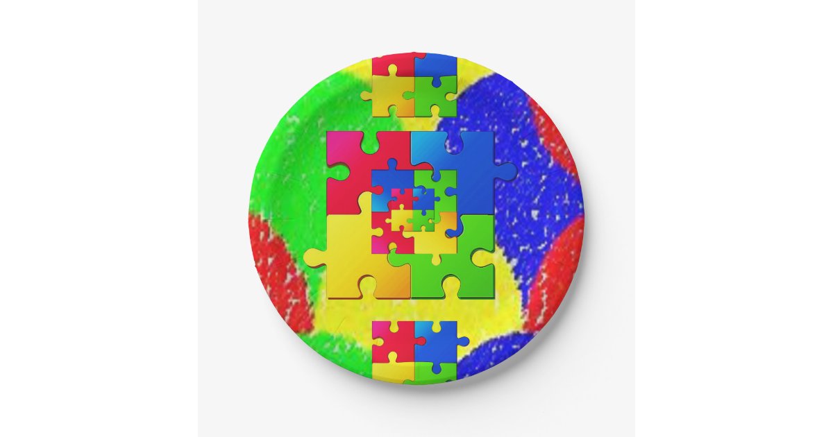 Paper Plate Puzzles | Zazzle