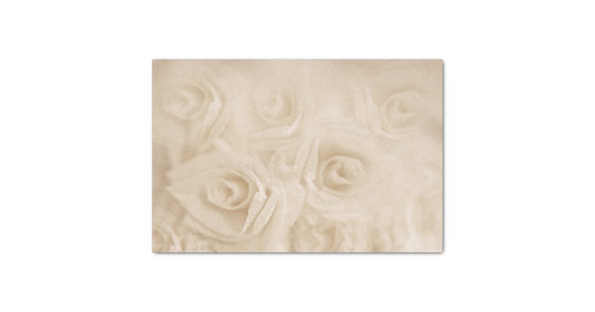 Paper Sepia Roses | Zazzle