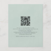 PAPER We Do Mint QR Code Wedding Invite | Zazzle