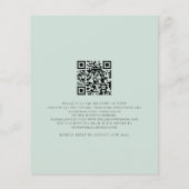 PAPER We Do Mint QR Code Wedding Invite | Zazzle