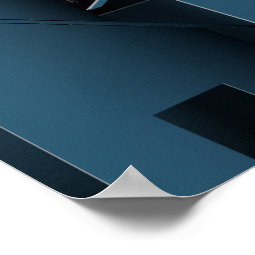 Papercut Halloween Witch Flying over Village Poster | Zazzle