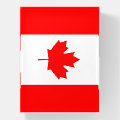 Paperweight with flag of Canada | Zazzle