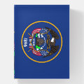 Paperweight with flag of Utah State, USA | Zazzle