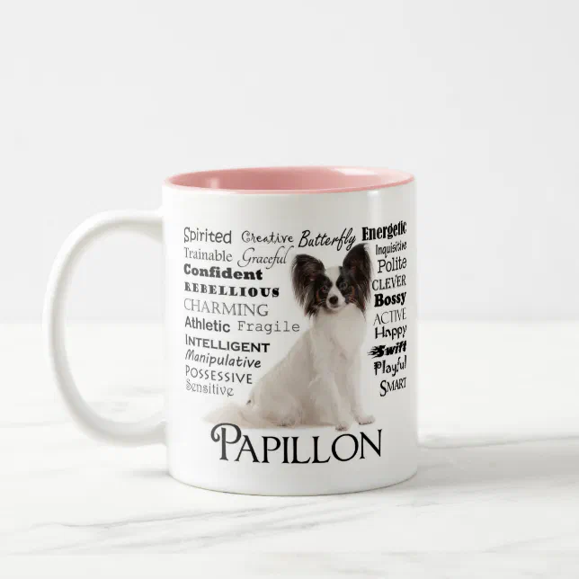 Papillon Traits Mug | Zazzle
