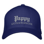 Pappy Personalized Embroidered Baseball Cap / Hat | Zazzle.com