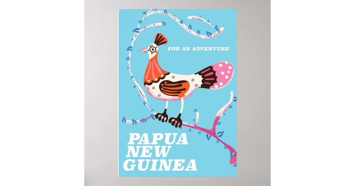 Papua New Guinea Travel poster | Zazzle.com