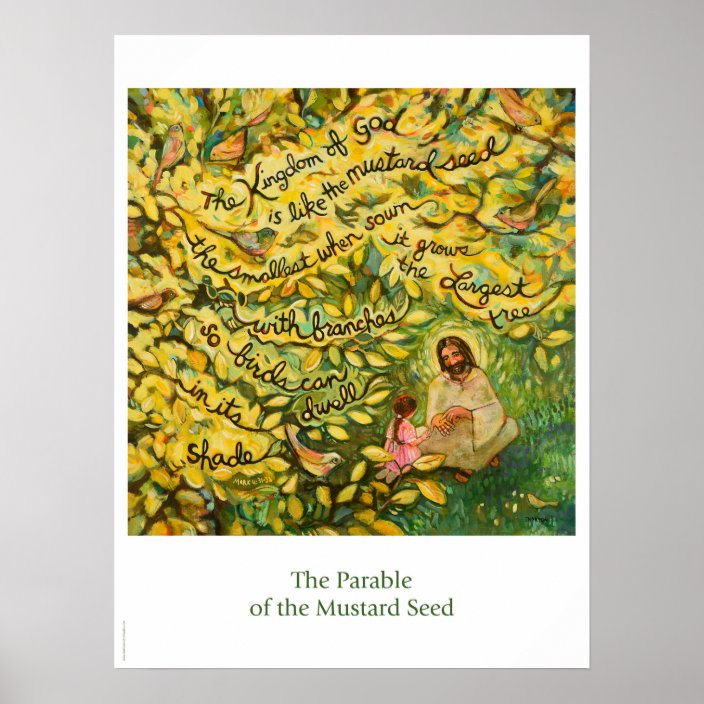 Parable of the Mustard Seed poster | Zazzle.com
