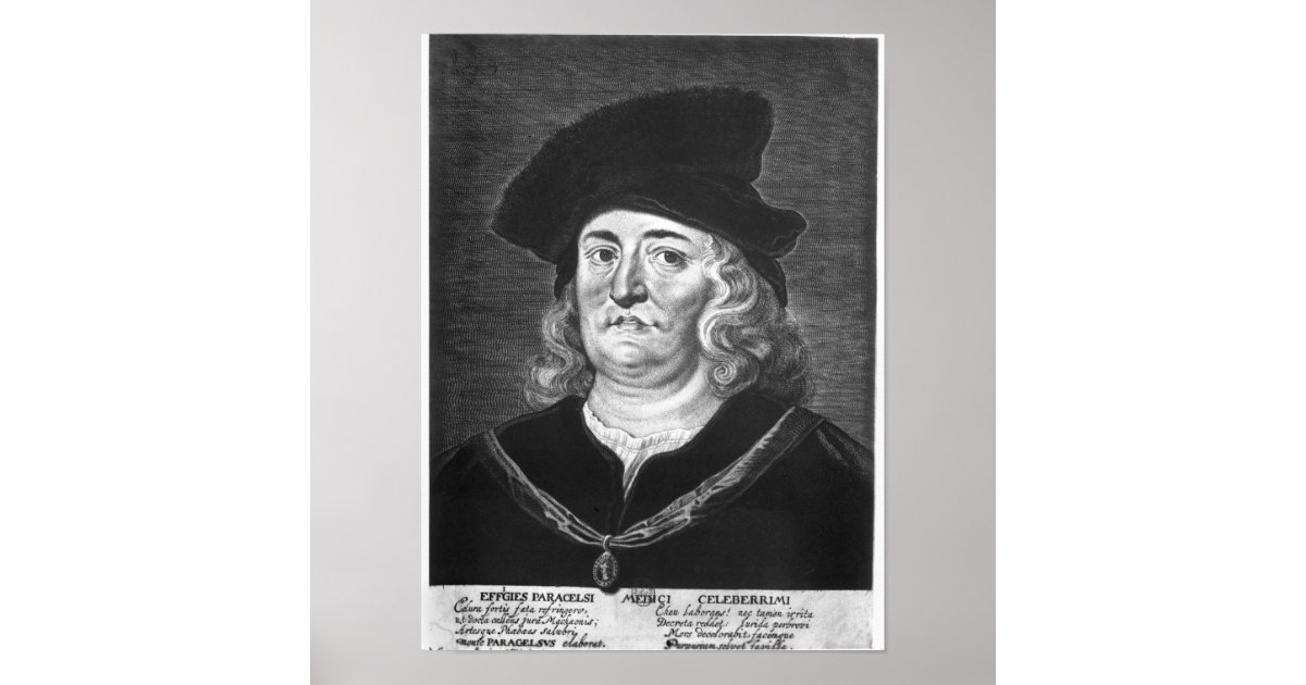 Paracelsus Poster | Zazzle