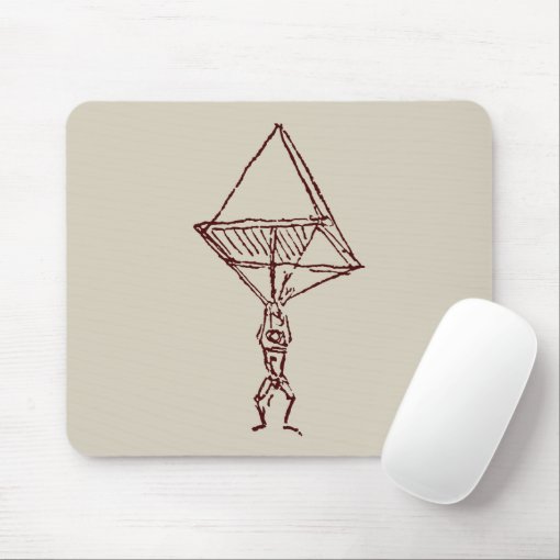 parachute mouse pad | Zazzle