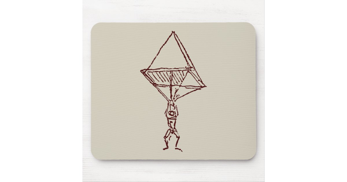 parachute mouse pad | Zazzle