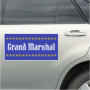 Parade Grand Marshal sign with gold stars | Zazzle