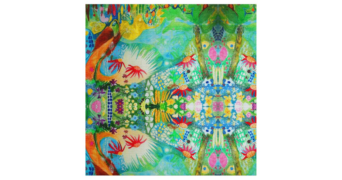 Paradise. Fabric | Zazzle