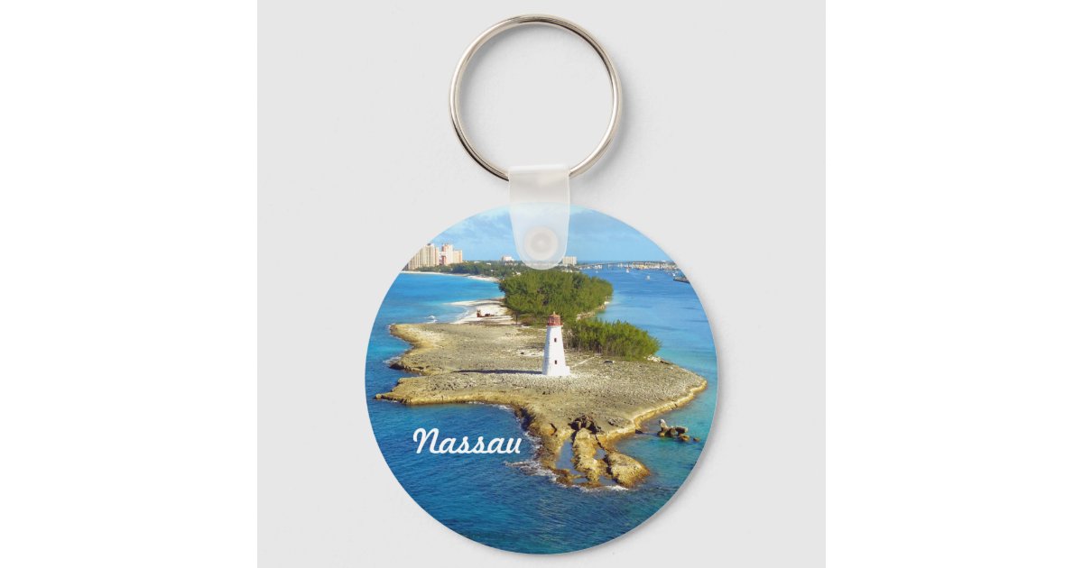 Paradise Island Light Keychain | Zazzle