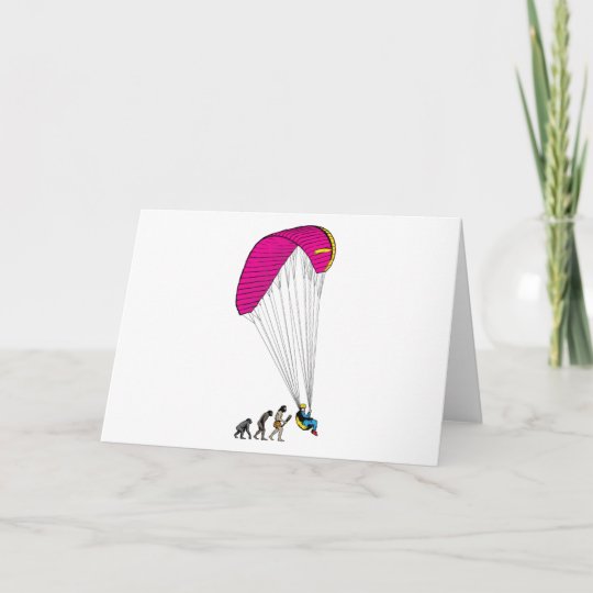 Paragliding Card | Zazzle.com
