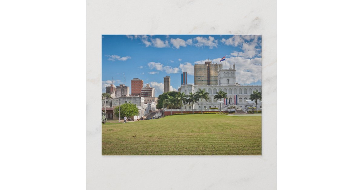 Paraguay - Asunción - Downtown Postcard | Zazzle