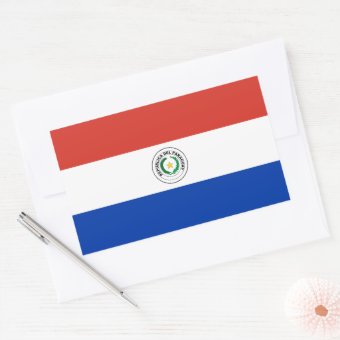 Paraguay* Flag Sticker | Zazzle