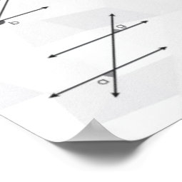 Parallel Lines - Math Poster | Zazzle